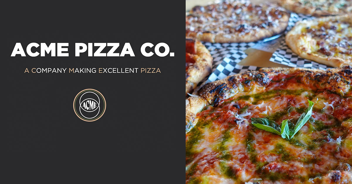 Acme Pizza Co. Menu | Handcrafted Pizzas, Salads, and More